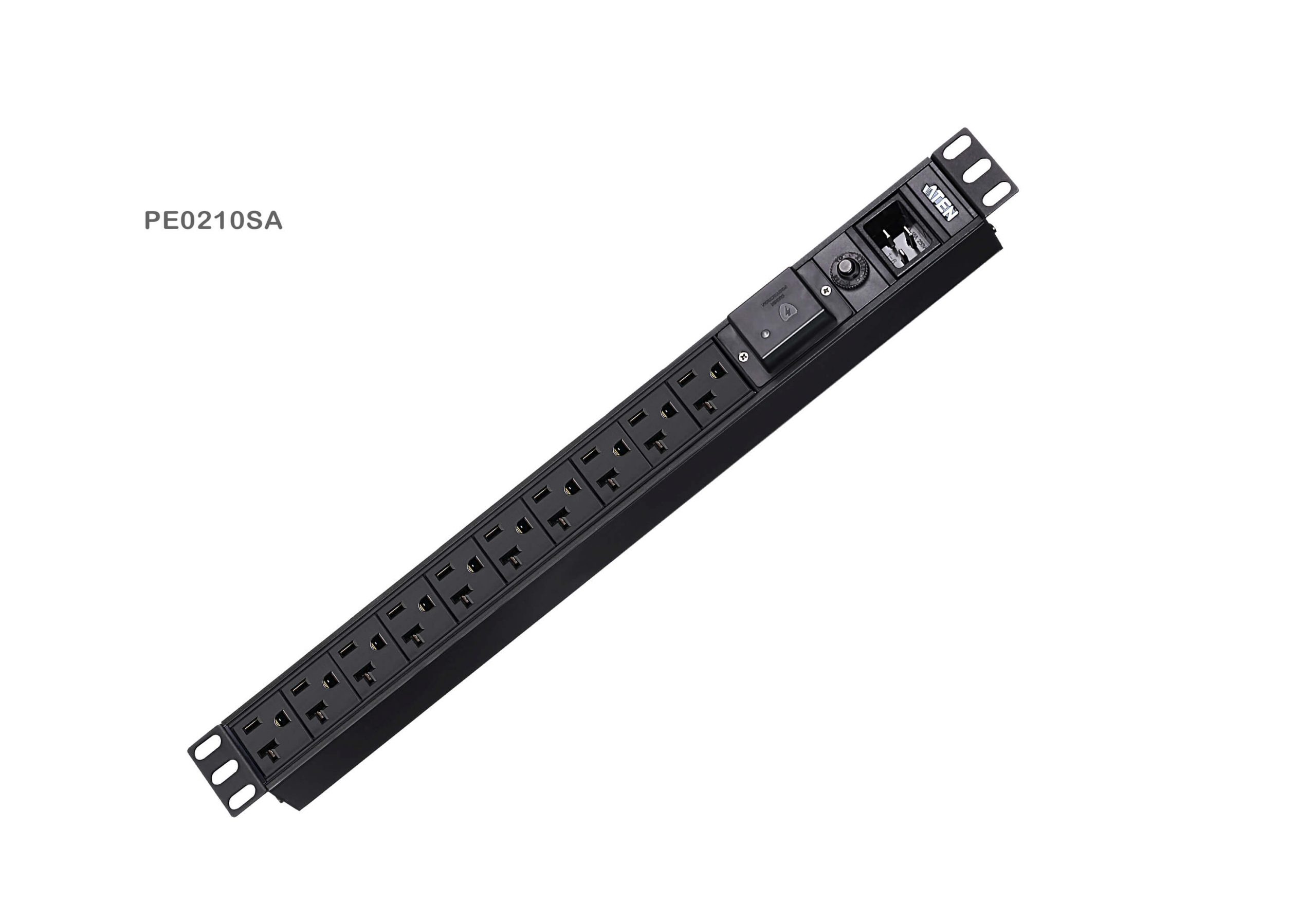 PE0210S -Basic 1U PDU with surge protection – ATEN VIETNAM