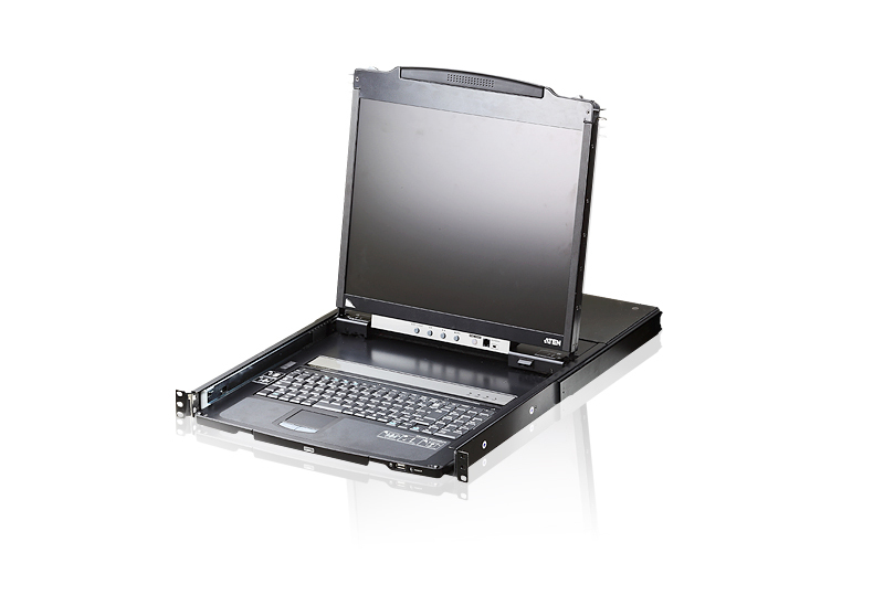 CL5800 -Dual Rail LCD Console (PS/2-USB, VGA) – ATEN VIETNAM