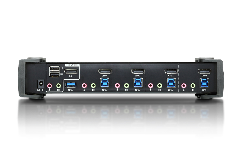 CS1924 – 4-Port USB 3.0 4K DisplayPort KVMP™ Switch (Cables included ...